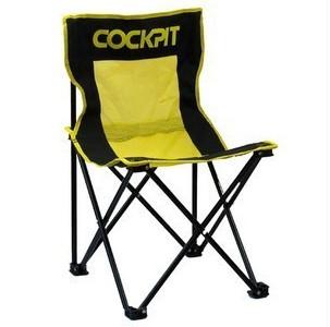 China New customed logo promotional fold metal oxford cloth beach chair outdoor advertising gift for sale