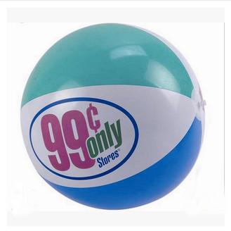 China New customed print logo promotional outdoor advertising gift pvc beach ball balloon for sale