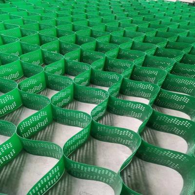 China HDPE Geocell Ground Grid Paver 75-200mm Height for Honeycomb Gravel Driveway Erosion Control for sale