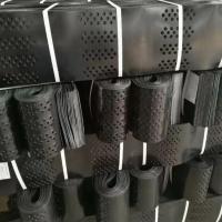 China HDPE Geocell 100mm Textured Perforated Gravel Grid for Road Construction for sale