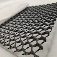 China HDPE 3D Composite Drainage Geonet 7mm Thickness 1400gsm for Industrial Design for sale