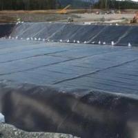 China HDPE Geomembrane Pond Liner 0.75mm 2mm Smooth Surface Fish Farm Water Containment for sale