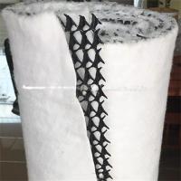 China Black White 3D Geocomposite Drainage Net 7mm Thickness 1400g/m2 for Landscaping CE ISO Certified for sale