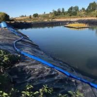 China HDPE Geomembrane 0.5mm 2mm Waterproof Pond Liner for Dam and Landfill for sale