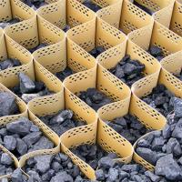China HDPE Geocell ASTM Smooth 1.2mm 75mm Cell Depth Gravel Driveway Paving Grid for Soil Stabilization for sale