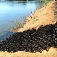 China HDPE Geocell ASTM Smooth 1.2mm 75mm Cell Depth Gravel Driveway Paving Grid for Soil Stabilization for sale