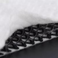 China Luxin 3D Composite Drainage Geonet 7mm Thick High Tensile Strength for Road Base for sale