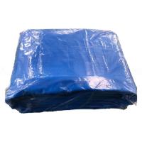 China Heavy Duty PE Tarpaulin Waterproof UV Treated Truck Cover 6x8m 180 GSM for sale