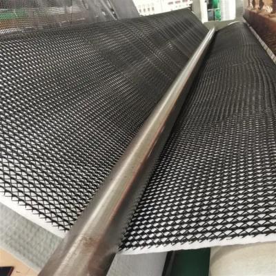 China 3D Geocomposite Drainage Net Geonet Compound 7mm Thickness 1400gsm for Road Base for sale