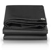 China Heavy Duty PE Tarpaulin Sheet Waterproof UV Treated 6x8 ft Truck Cover for sale