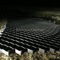 China HDPE Geocell 75-200mm Height for Gravel Driveway Paving Grid Soil Stabilization for sale