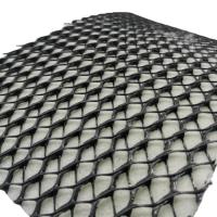 China 3D Geocomposite Drainage Net Geonet Compound 7mm Thickness 1400gsm for Road Base for sale