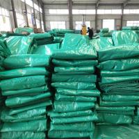 China Tear Resistant PE Tarpaulin Cover Concrete Curing Blanket 50-300 GSM UV Treated for sale