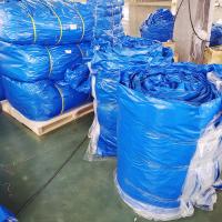 China PE Rainproof Tarpaulin Cover 6x8m UV Treated HDPE Laminated for Truck Boat Cargo Protection for sale