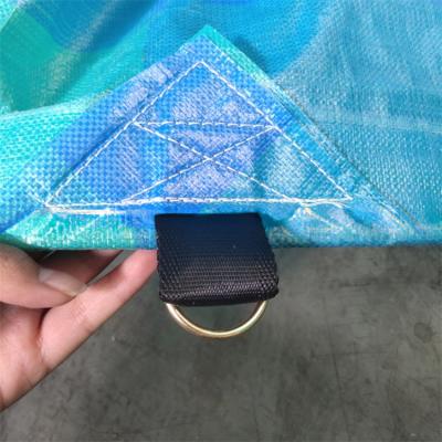 China PE Tarpaulin Truck Cover HDPE Woven LDPE Laminated Waterproof 50-300gsm 2m-100m Width for sale