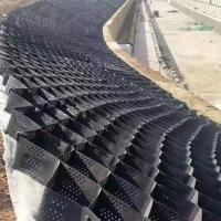 China Smooth HDPE Geocell for Durable Retaining Wall on Highway and Railway Construction for sale