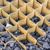 China Smooth HDPE Geocell for Durable Retaining Wall on Highway and Railway Construction for sale