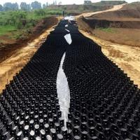 China Graphic Design Capable Geocell for Gravel Stabilization Black Yellow White Green for sale