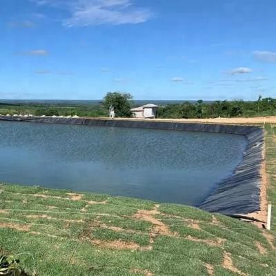China HDPE Geomembrane 1.5mm Thick for Pond Lining Fish Farm Dam Lake Waterproof Seepage Control for sale