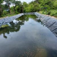 China HDPE Geomembrane 1.5mm Thick for Pond Lining Fish Farm Dam Lake Waterproof Seepage Control for sale