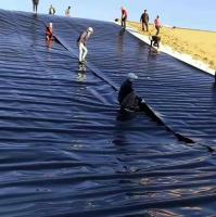 China Green Geomembrane for Waterproof Artificial Lake Tank Dam Lining HDPE Customized for sale
