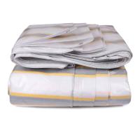 China Heavy Duty Polyethylene Tarpaulin 100% Waterproof UV Treated 50-300 GSM for Construction Truck Cover for sale