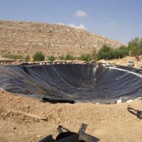 China Waterproof HDPE Geomembrane 0.3mm-3.0mm Thickness 50m-200m Length for Landfill for sale