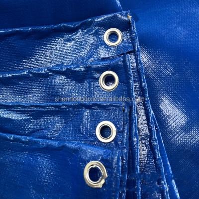 China Waterproof Heavy Duty PE Tarpaulin 6x8m HDPE Fabric for Truck Cover Fish Pond for sale