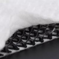 China HDPE 5mm Three Dimensional Composite Drainage Network Geonet Drainage Mat Nonwoven Fabric 1400gsm for sale