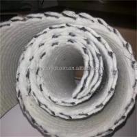 China Rapid Construction 3D Plastic Drainage Geocomposite Geonet 8mm x 6mm with Long Fiber Geotextile for sale