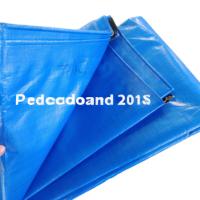China Heavy Duty PE Tarpaulin Waterproof Plaid Style Cover Sheet 100m Width for Truck Tent for sale