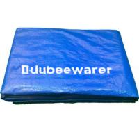 China Lightweight HDPE Woven Truck Cover Tarpaulin Waterproof 50-300gsm Anti-UV for sale