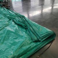 China Heavy Duty HDPE Tarpaulin Roll 2m x 100m Waterproof UV Treated 50-300 GSM for sale