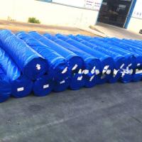 China Heavy Duty HDPE Tarpaulin Roll 2m x 100m Waterproof UV Treated 50-300 GSM for sale
