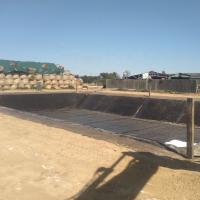 China HDPE Geomembrane Pond Liner 1.5mm 2mm Smooth Textured Surface for Dam Project for sale