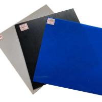 China HDPE Fish Farm Geomembrane 1.5mm 2mm Waterproof Pond Liner Black Blue Green for sale