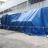 China 6x6 to 16x16 Density Double Faced Waterproof PE Coated Tarpaulin Canvas Heavy Duty 50-300gsm for sale