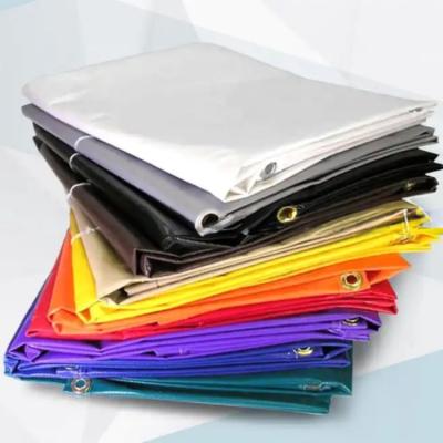 China PE Tarpaulin Sheet 50-300gsm HDPE Woven Waterproof UV Resistant Truck Car Boat Cover for sale