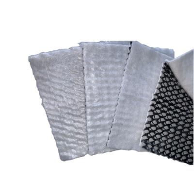 China density Polyethylene Plastic Geocomposite Drain Modern Design 6mm Thickness for Highways for sale