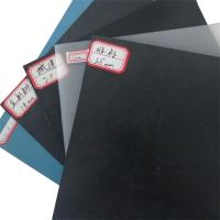 China 0.5mm Black HDPE Geomembrane Liner for Fish Shrimp Farm Pond Both Side Textured Smooth for sale
