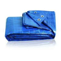 China PE Coated HDPE Tarpaulin Cover Waterproof Anti UV 50-300gsm for Outdoor Protection for sale