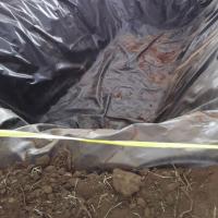 China HDPE Geomembrane 0.5mm to 2mm Smooth for Landfill Mining Pond Liner for sale