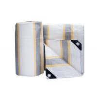 China LUXIN HDPE Coated PE Tarpaulin Waterproof Tear Resistant 50-300gsm for Outdoor Covers for sale