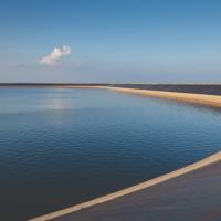 China HDPE Geomembrane Liner 500 Micron High Reinforcement for Landfill Cover for sale