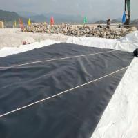 China HDPE Geomembrane 0.8mm to 2mm for Dam Project South Africa Anti-Seepage Liner for sale