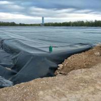 China HDPE Geomembrane 0.8mm to 2mm for Dam Project South Africa Anti-Seepage Liner for sale