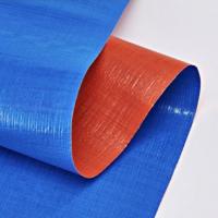 China Customized PE Tarpaulin Sheet 50-300 GSM HDPE Laminated for Truck Cover UV Treated for sale