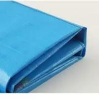 China Coated HDPE PE Tarpaulin Waterproof Woven Plastic Sheet 50-300gsm 2m-100m Width for sale