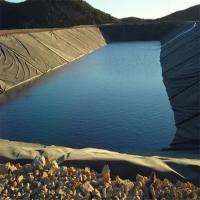 China HDPE Geomembrane Liner 0.5mm 2mm for Fish Farm Pond Industrial Anti-Seepage for sale