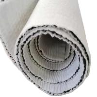 China Composite Drainage Geonet with Geotextile 8mm Thickness Black White 4m Width HDPE Drainage Board for sale